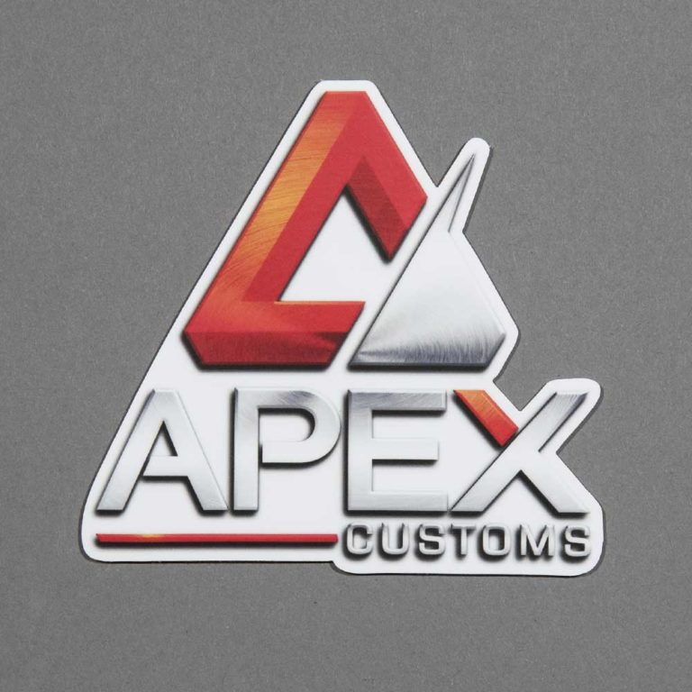 Apex Customs Logo Decal | Apex Customs