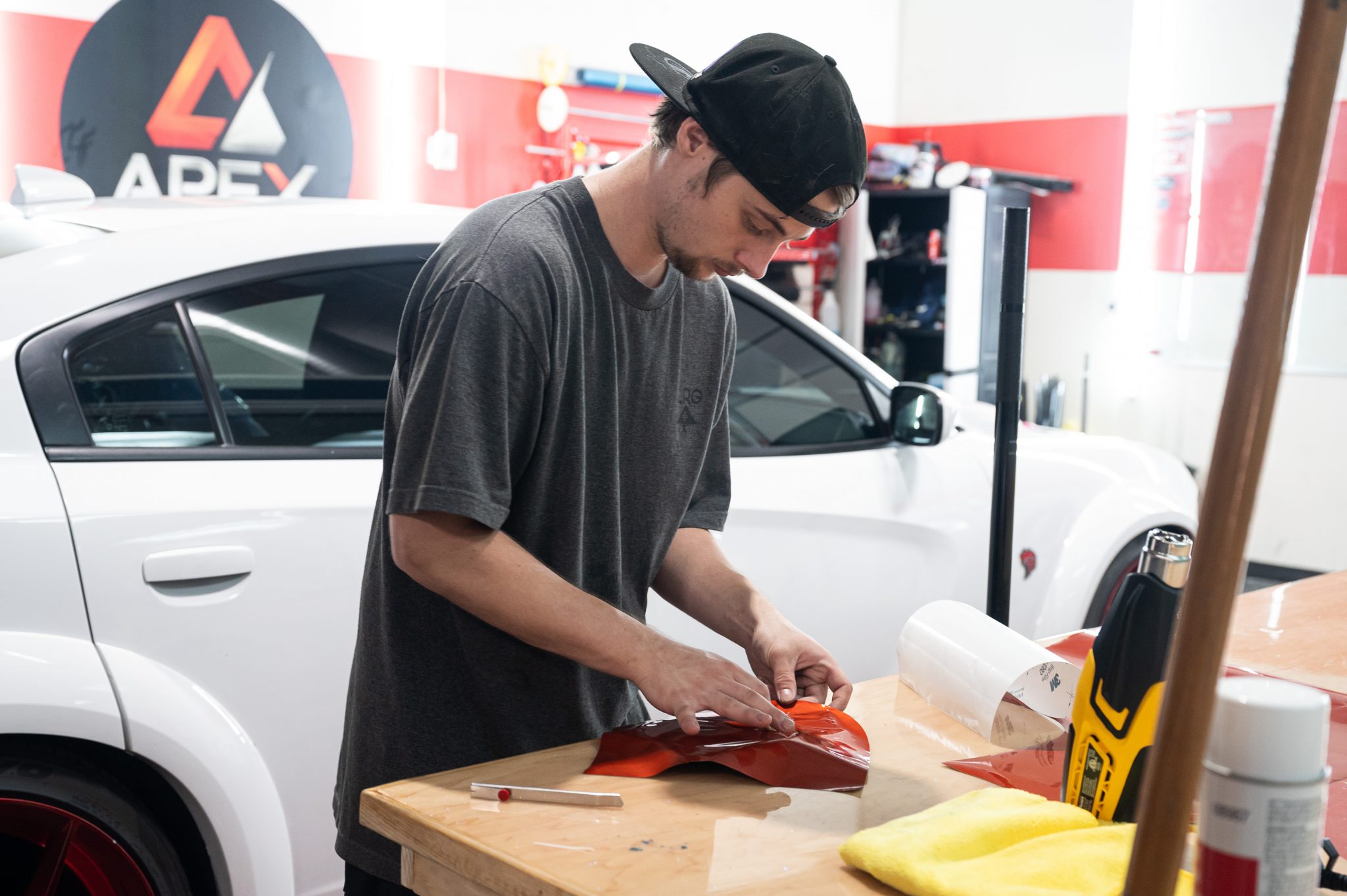 Prepping Vinyl Wrap Application | Apex Customs