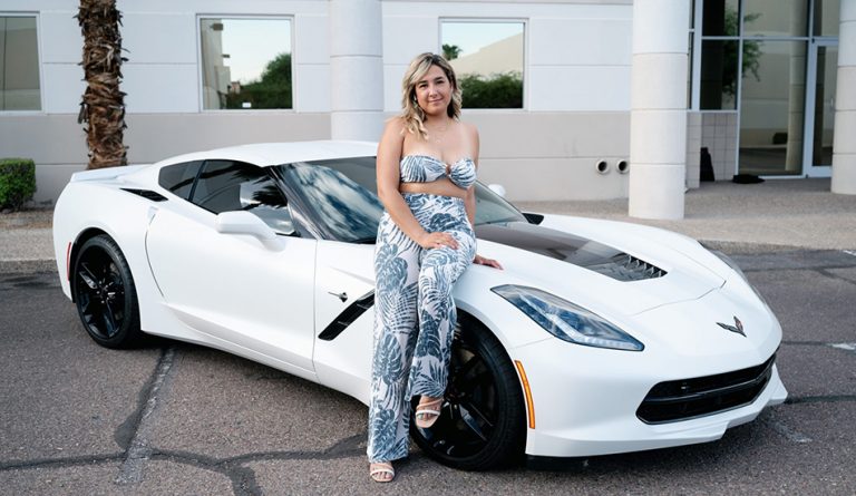 White Pearlescent 2019 Chevrolet Corvette | Apex Customs