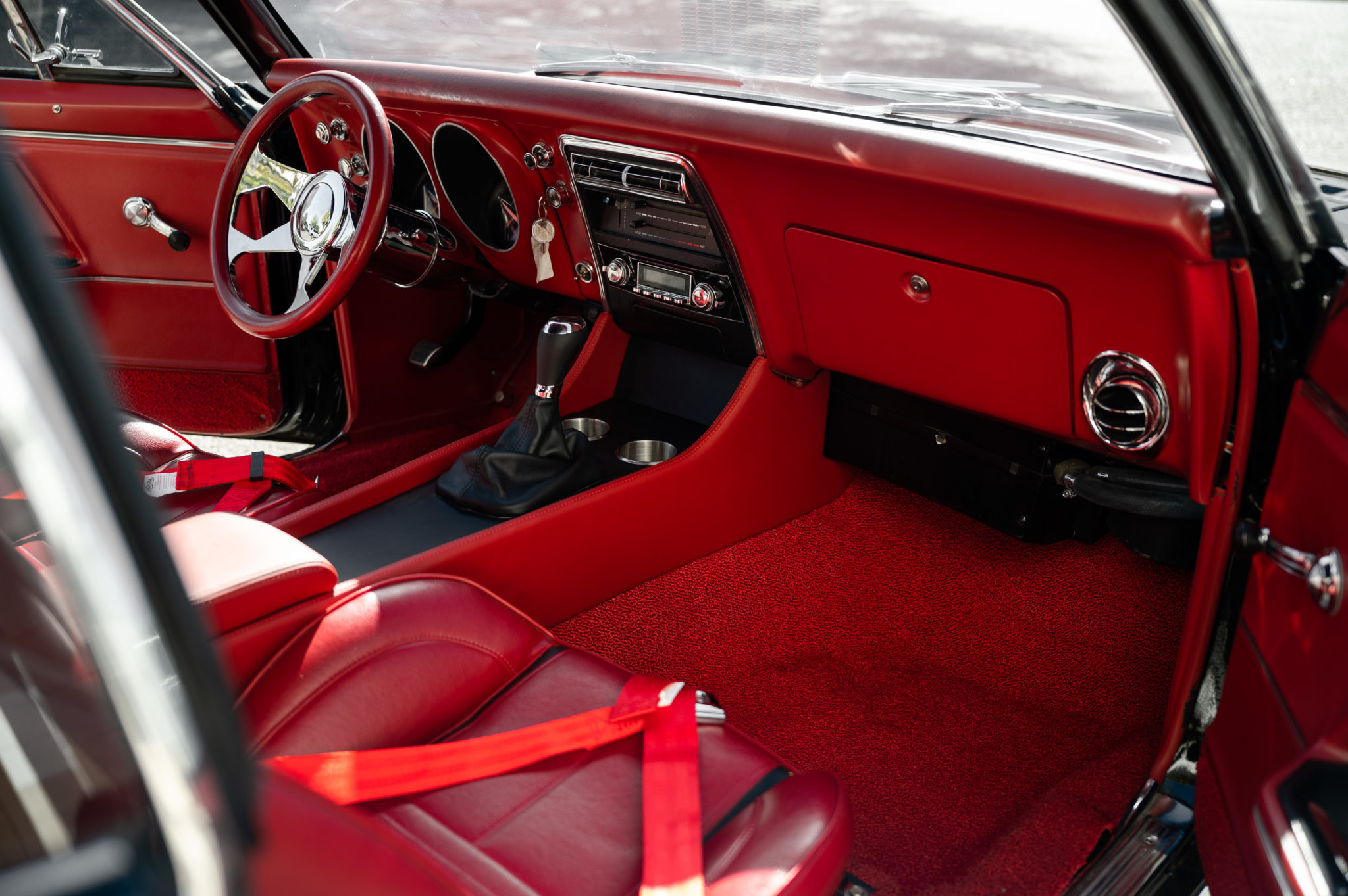 1967 Chevy Camaro Gets Custom Center Console with Lokar Shifter | Apex ...