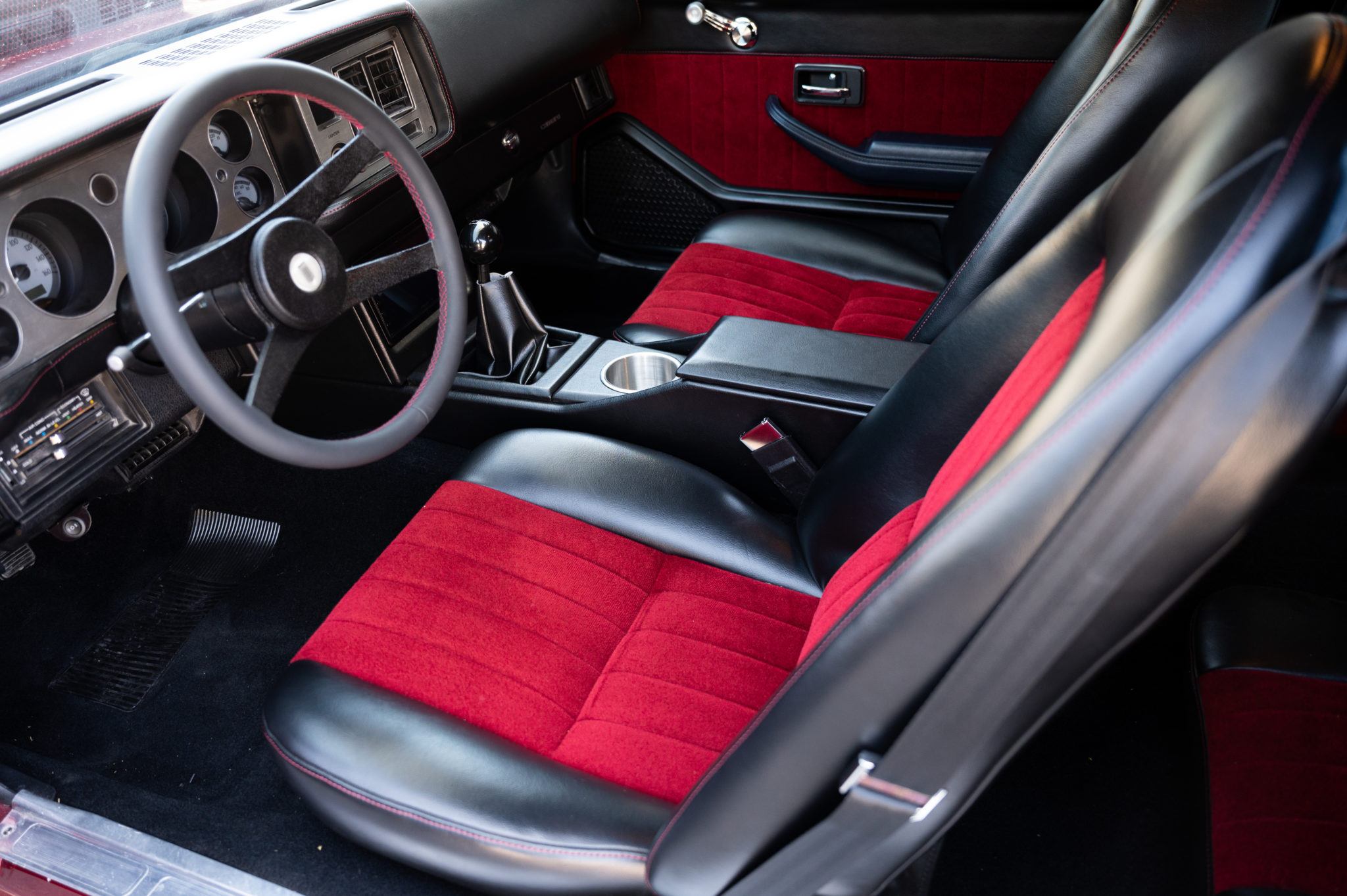 Full Custom Interior in 1981 Chevrolet Camaro | Apex Customs